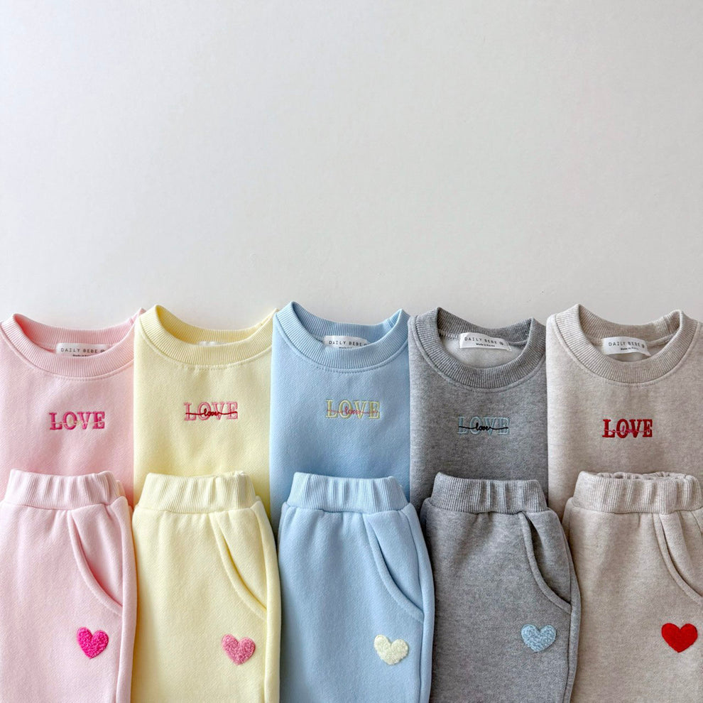 [PRE-ORDER] Love Top & Jogger Set – Mermonde